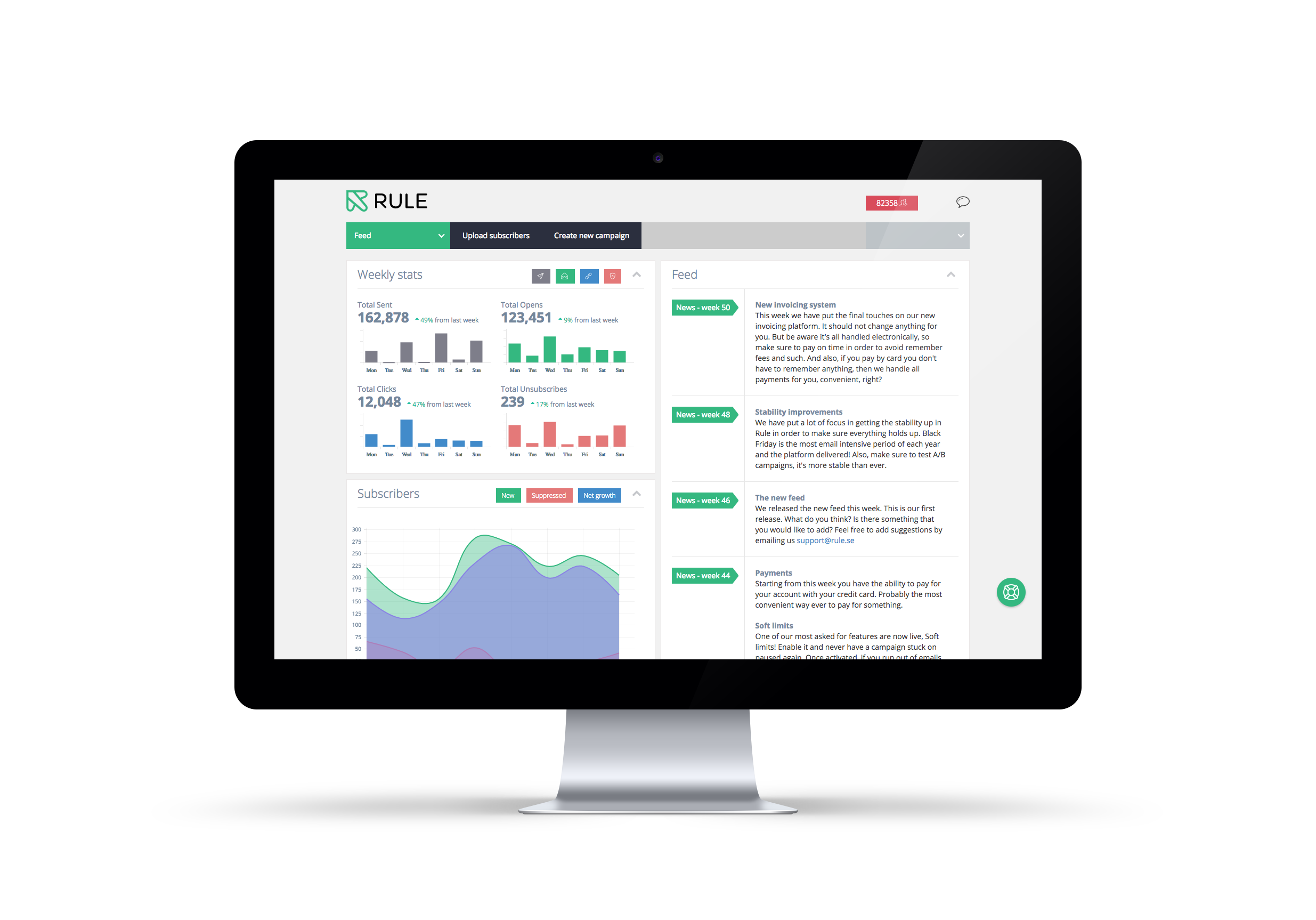 Rule: Email Marketing Automation App RuleMailer - Case Study | Vilmate